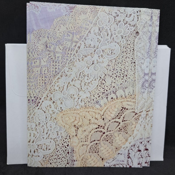 Antique Lace Cards - Etsy
