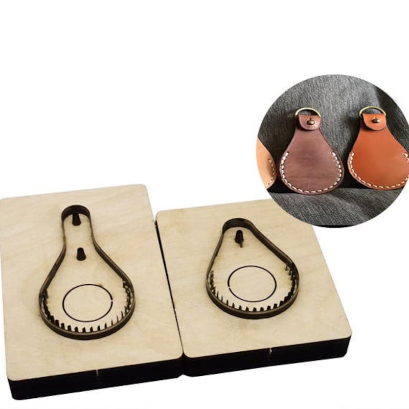 Leather Keychain Die Cutter - Etsy