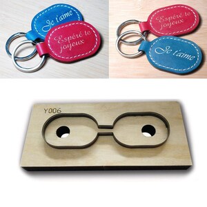 Keychain Custom Leather Cutting Die Cut Mold,leather Punch Die Set ...