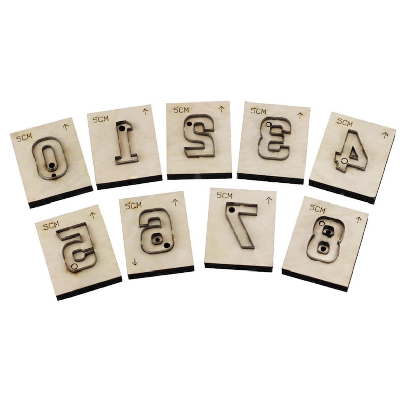 Alphabet Die Cut - Etsy