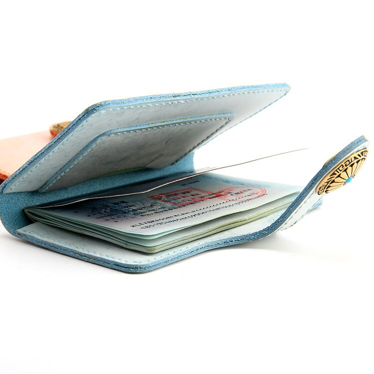 Leather Cutting Die Cut Mold ID Passport Style Bag Paper - Etsy