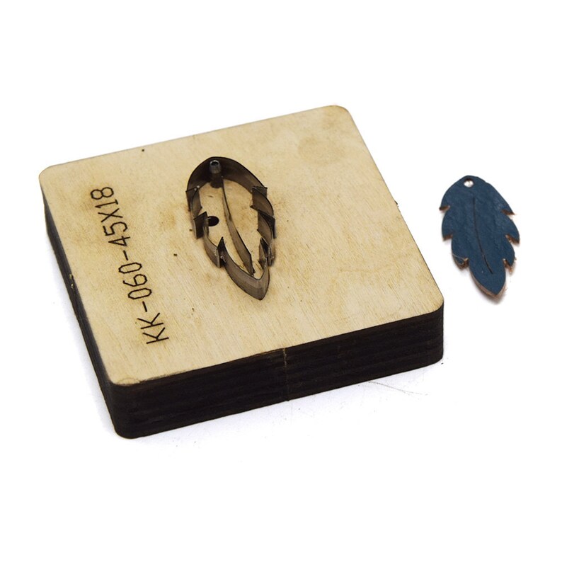 Custom Leather Cutting Dieleaf Shape Leather Punch Die Cut | Etsy