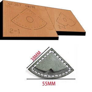 Leaf Shape Book Mark Shape Custom Leather Punch Die Set,diy Book Mark ...