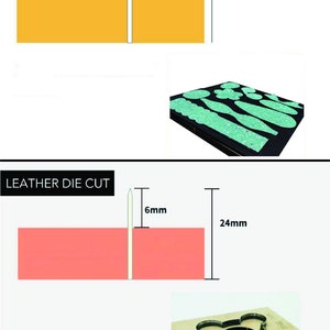 Custom Shape Leather Cutting Dieindividuation Design Leather - Etsy