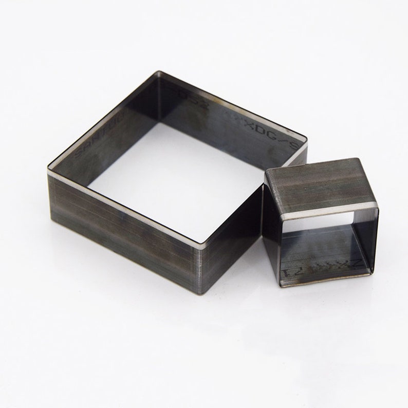 Custom Square Steel Leather Cutting Die, Square Design Leather Punch ...