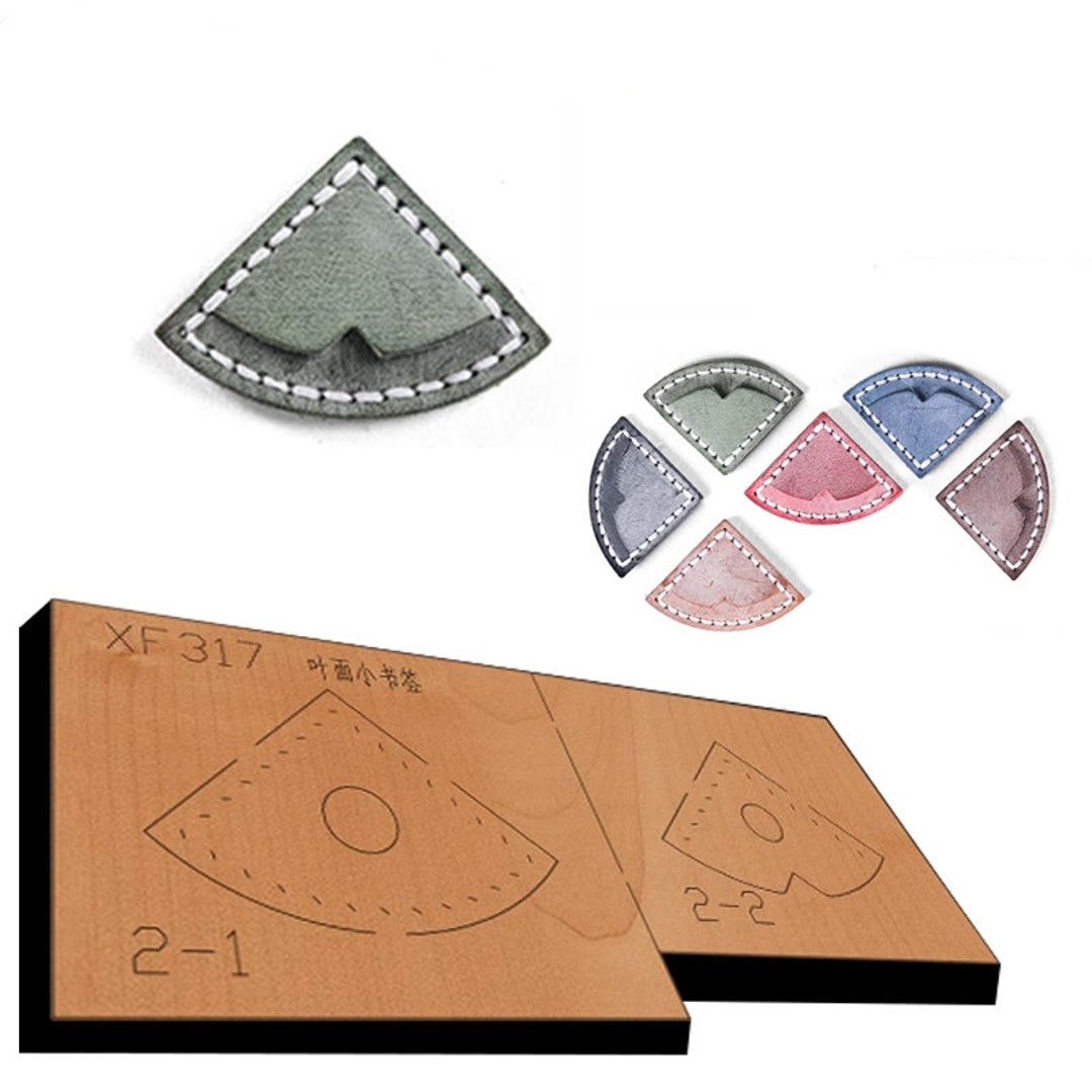 Leaf Shape Book Mark Shape Custom Leather Punch Die Set,diy Book Mark ...