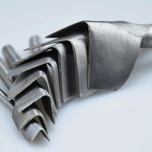 Multiple Sizes DIY Leather Cutter,v Shape Corner Punch Leather Tool ...