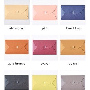 Heart Kraft Envelopes Setpersonalized Printing Envelopes With - Etsy