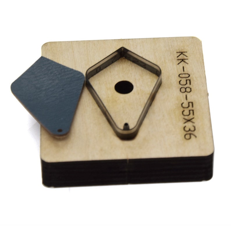 Custom Leather Punch Die Cut Mold,diamond Shape Leather Cutting Die ...
