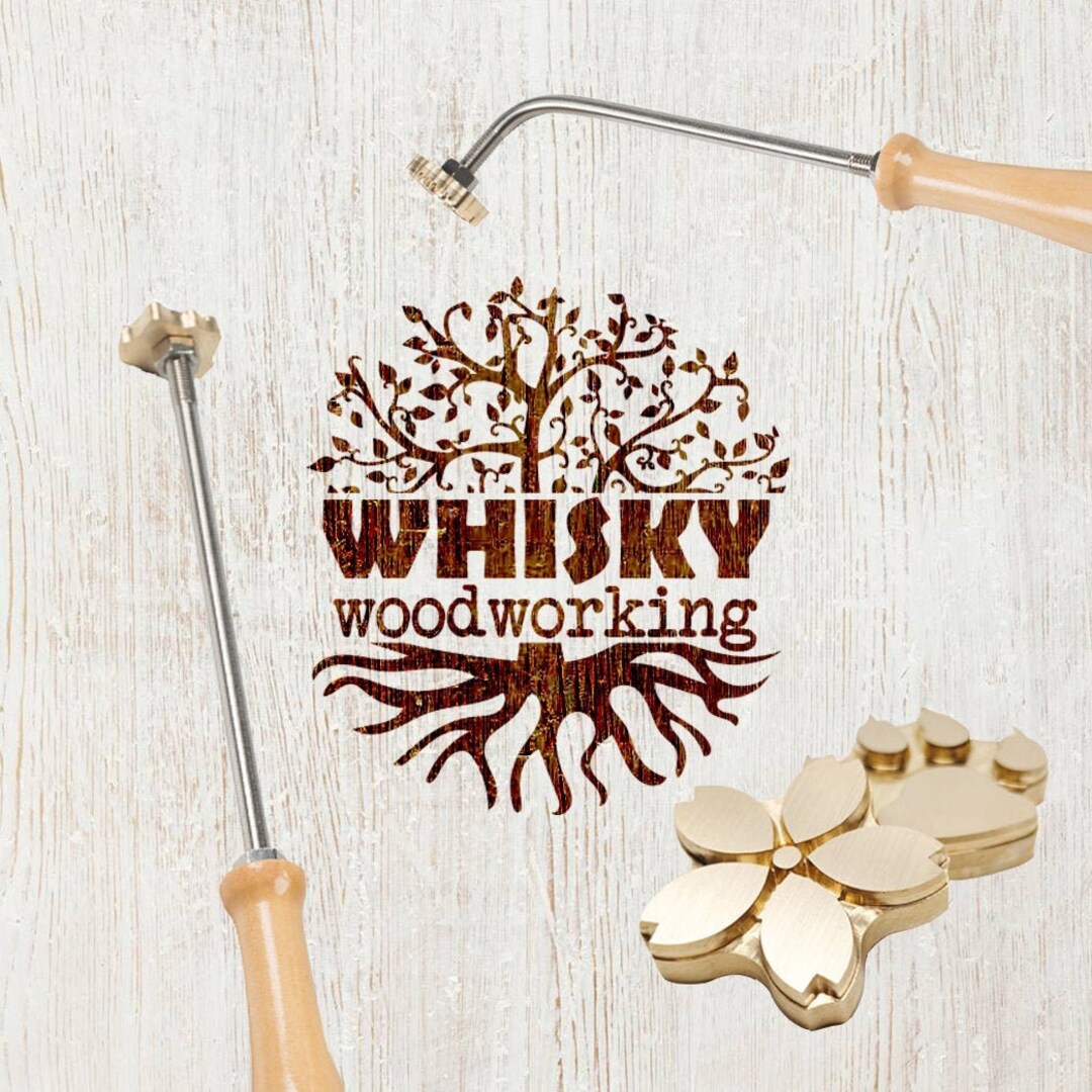 Personalized Life Tree Branding Iron Stamp,customized Logo Design Wood ...