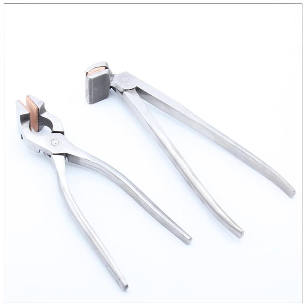 Leather Flat Bend Pliers,fixed,flatten,elbow,nose Pliers for Shoe,bag ...