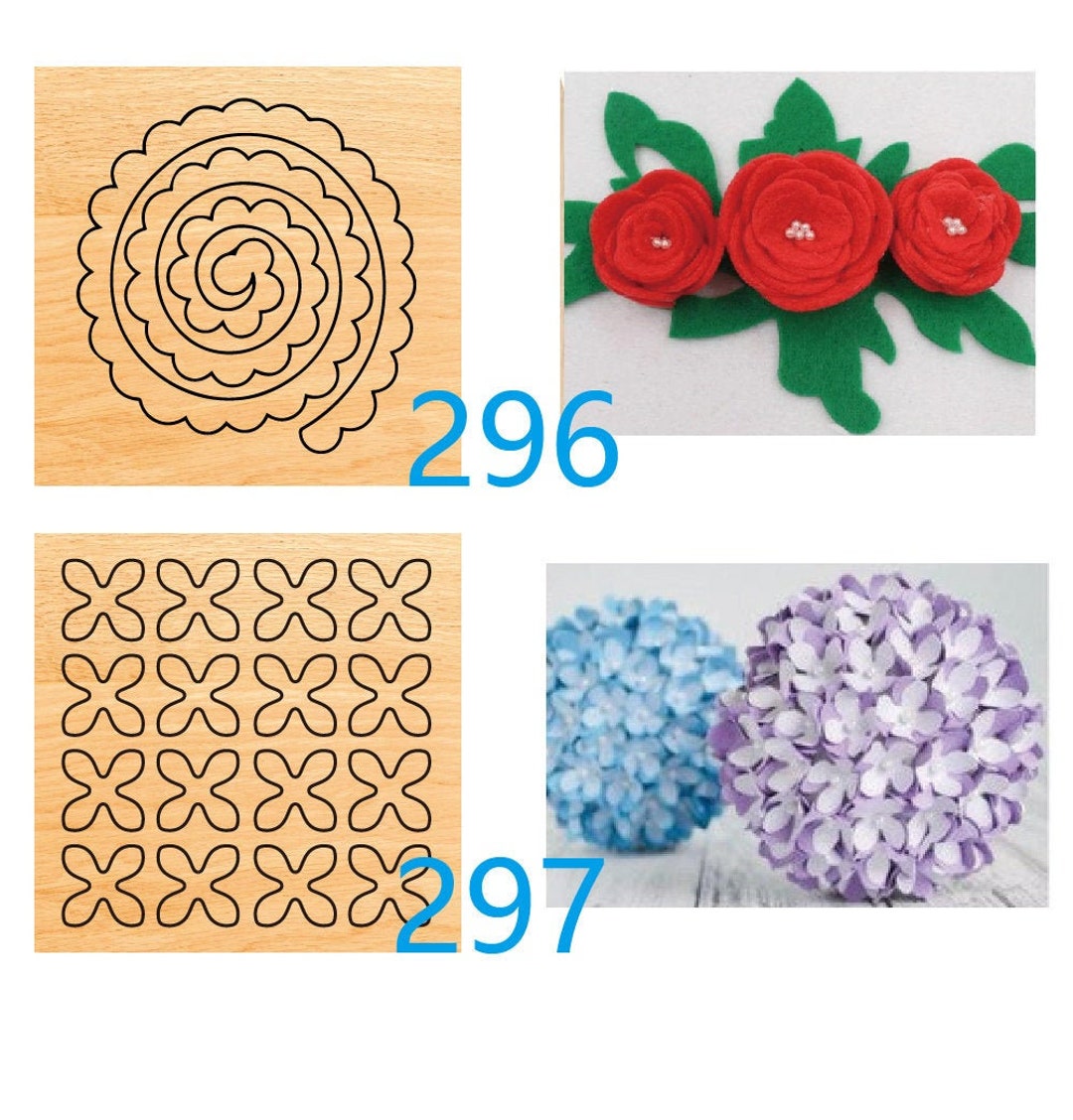 Hydrangea Leather Cutting Die,rose Die Cut,petal Custom Size Leather ...