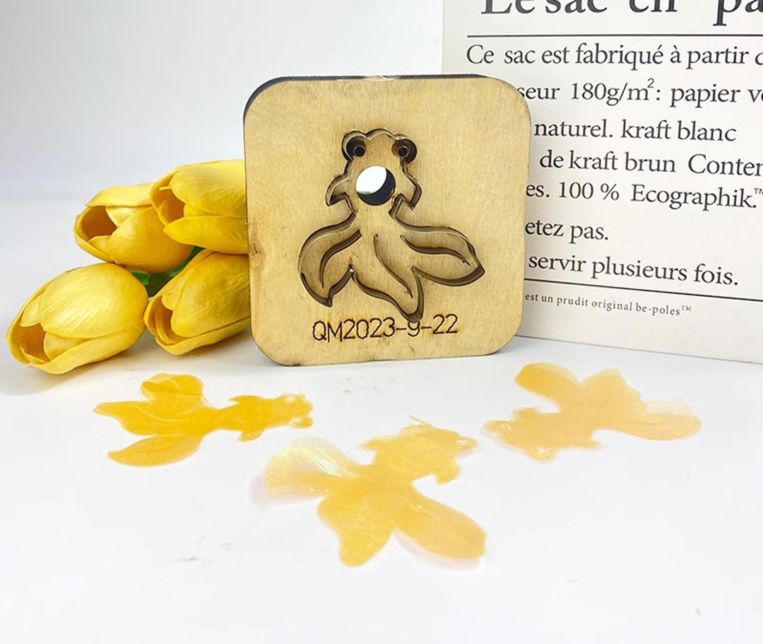 Goldfish Leather Punch Die Cut Mold, Fish Leather Cutting Die ...