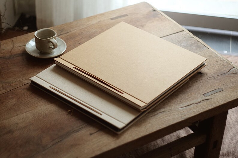 Cover Customized Simple Photo Albumscrapbook Albumvintage - Etsy