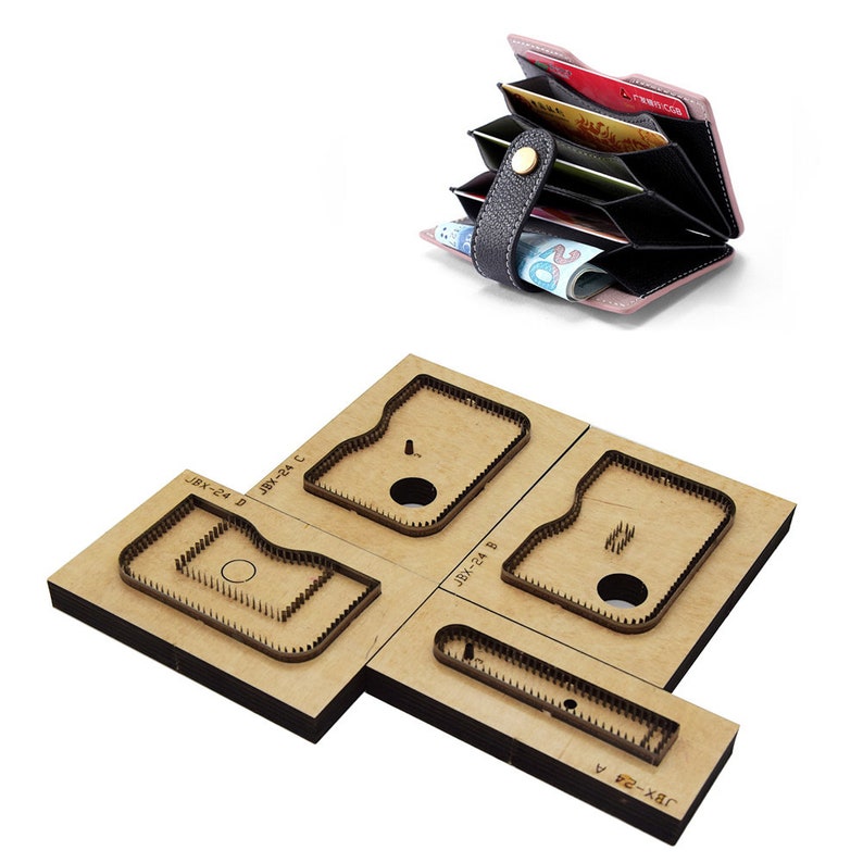 Card Bag Custom Leather Punch Die Setmini Purse Leather - Etsy