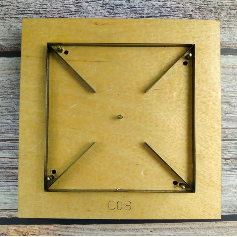 Personalized Windmill Leather Cutting Die, Leather Crafts Tool, DIY ...