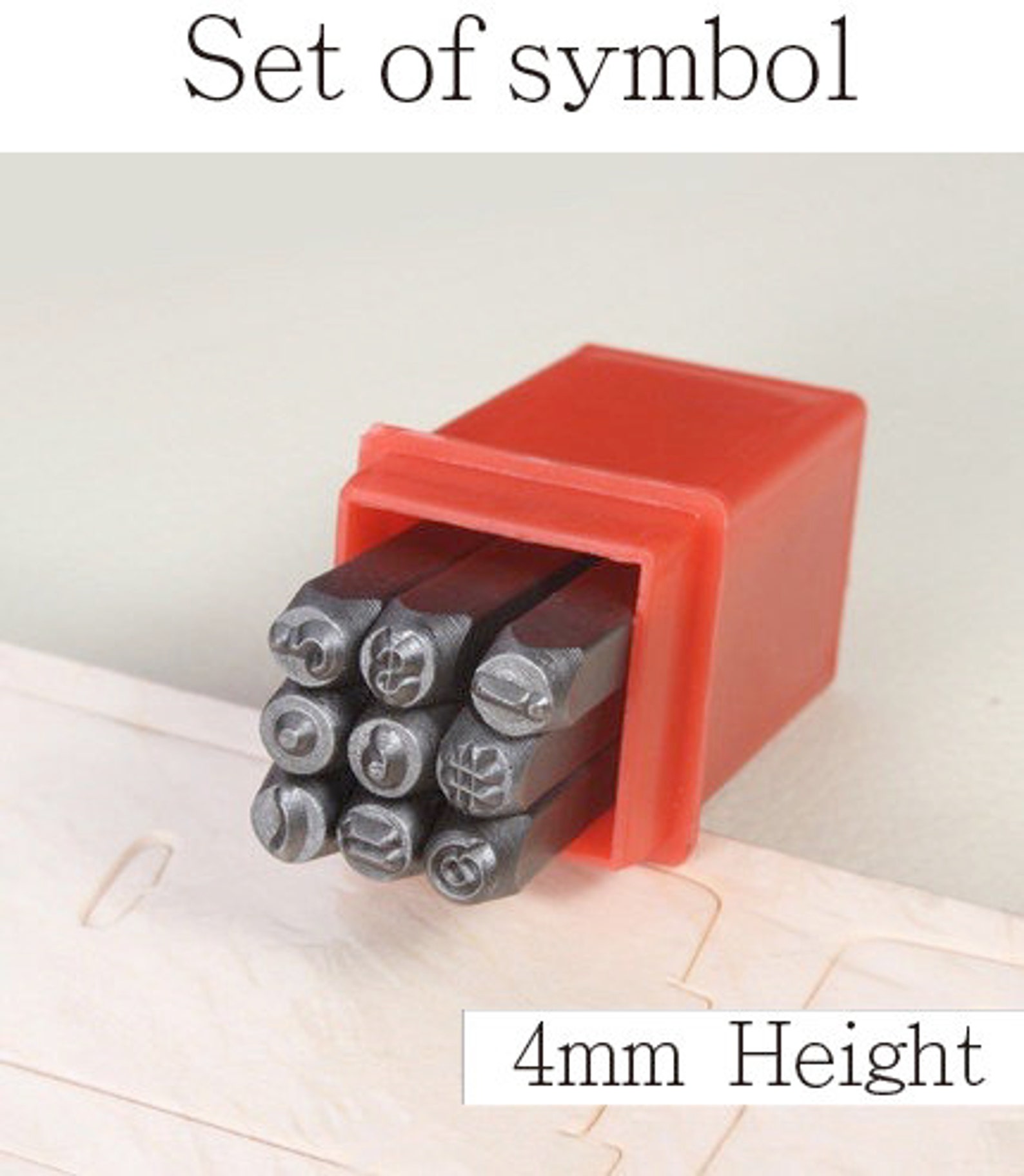 Number & Alphabet Metal Stamp Letter Punch Stamp Metal Jewelry Leather ...