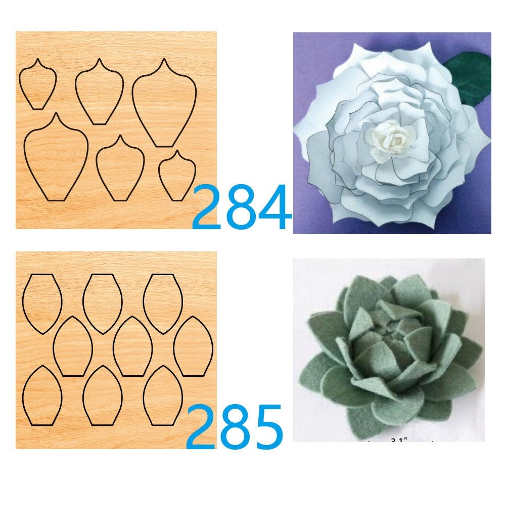 Custom Size Die Cut,flower Shape Leather Cutting Die,petal Leather ...