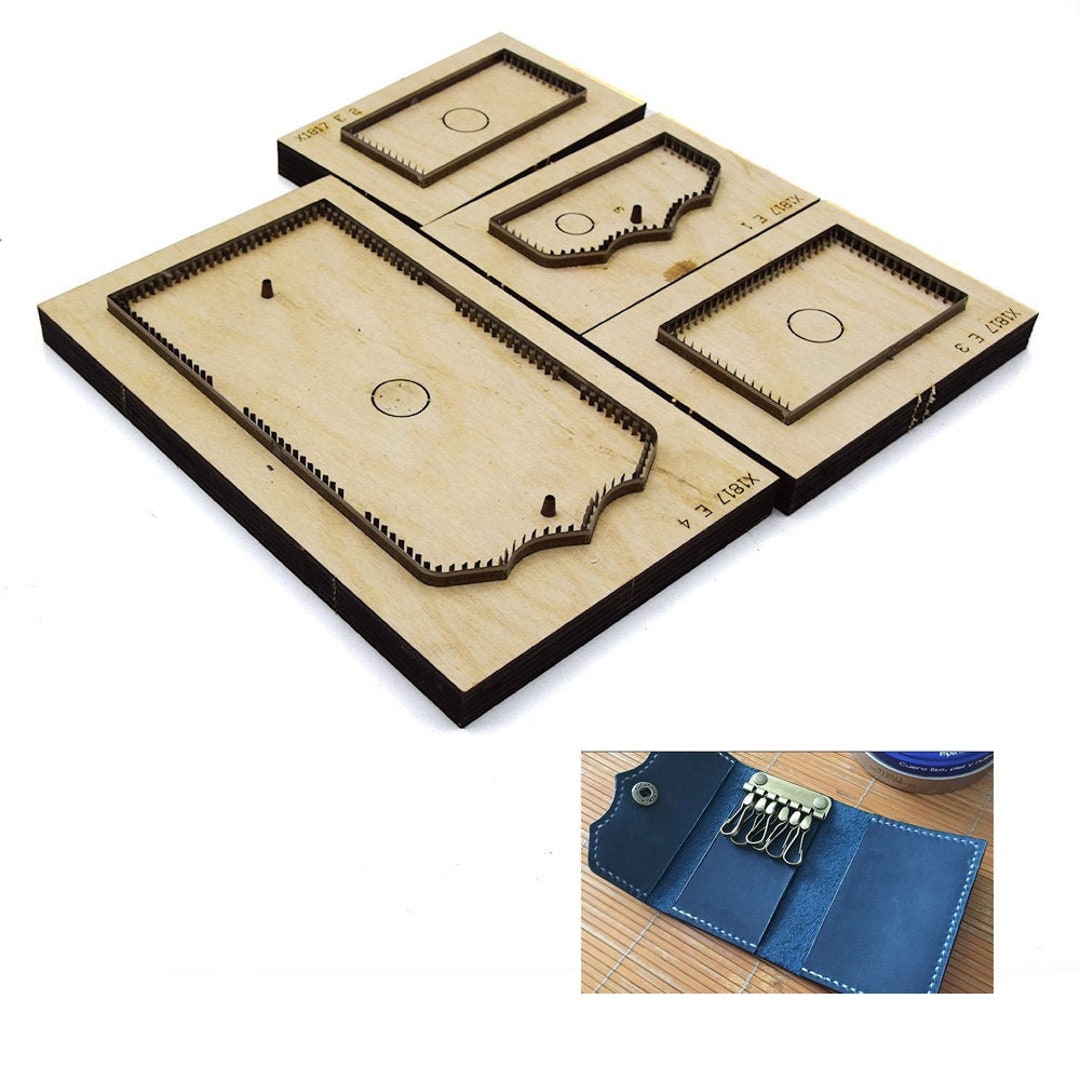 Custom Key Case Leather Punch Die Set,diy Key Bag Shape Leather Cutting ...