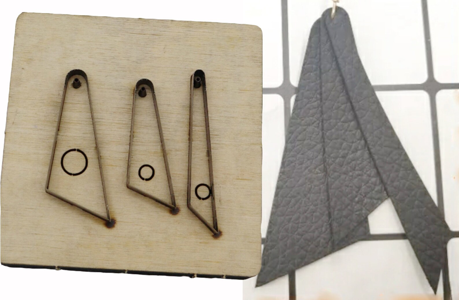 Teardrop-shaped Leather Punch Die Cut Moldleather Drop - Etsy