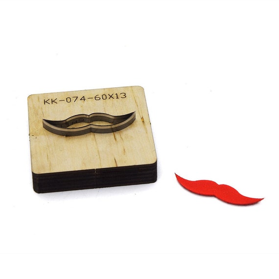 Mustache Leather Cutting Diecustom Moustache Leather Punch | Etsy