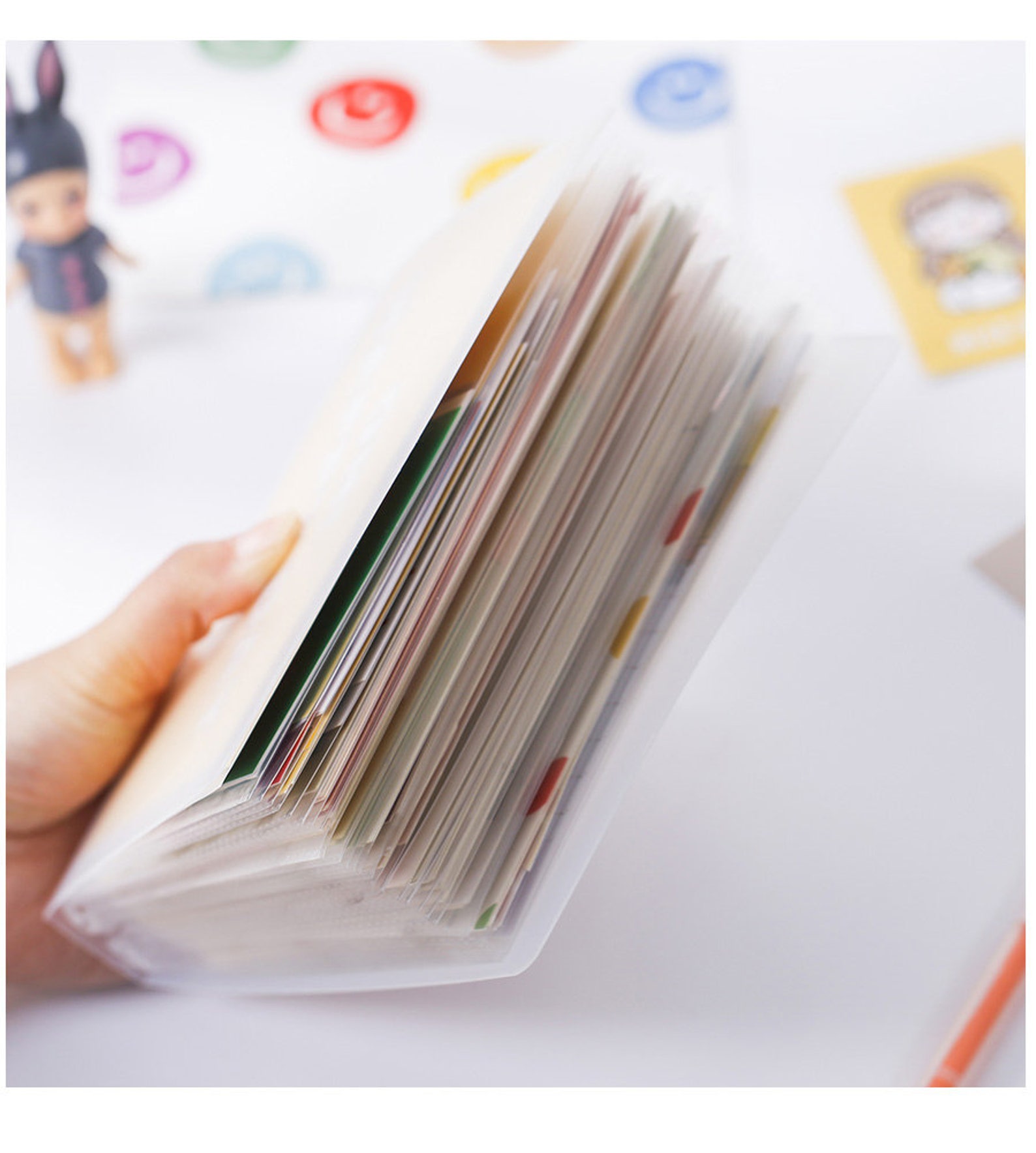 Pocket Storage Booklet Intax Photo Albuma5a6transparent Soft - Etsy