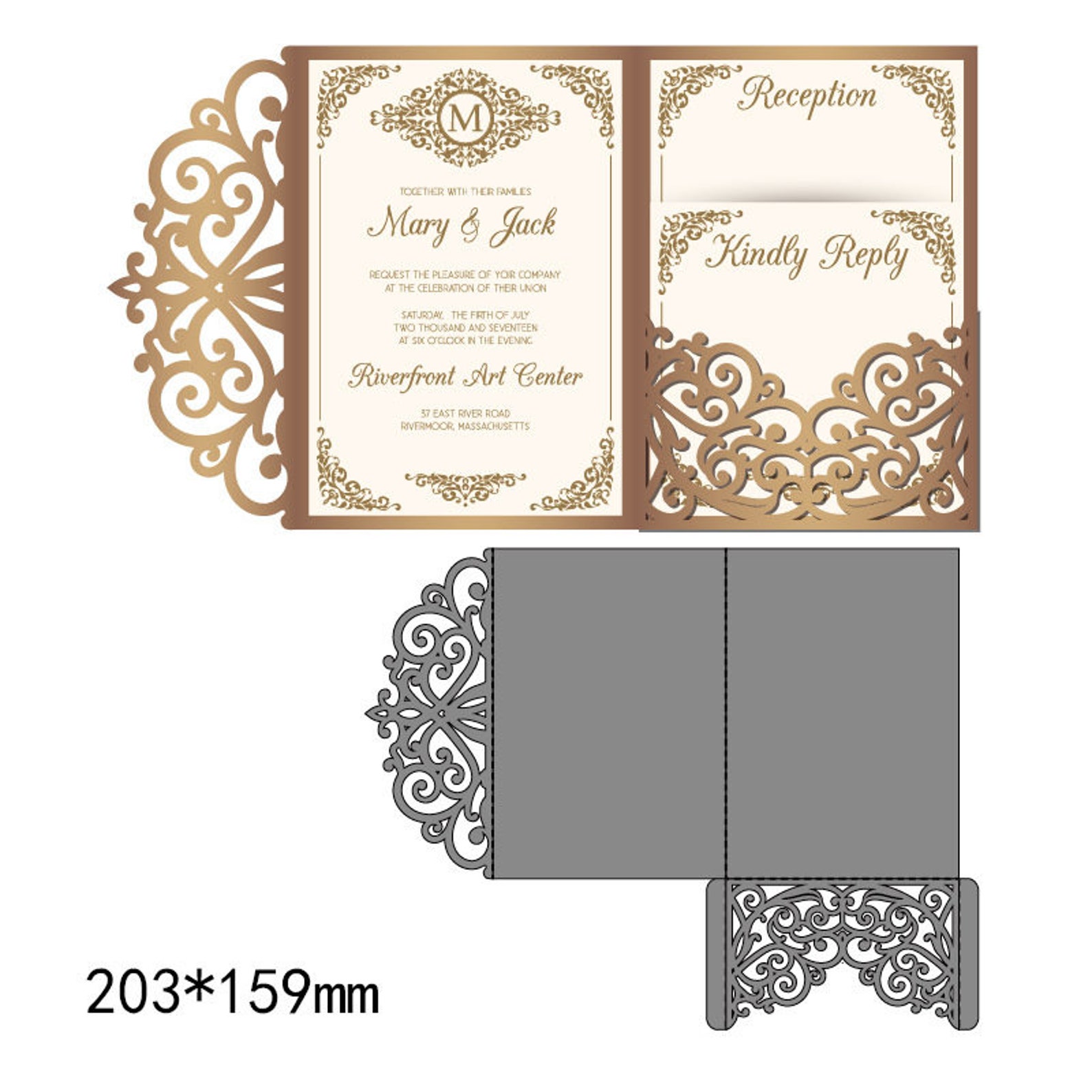 Metal Cutting Diewedding Invitations Card Making Craft Metal - Etsy