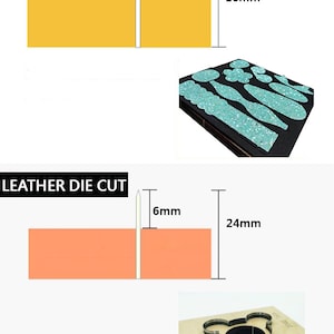 Custom Shape Leather Die Cuts,individuation Design Leather Punch ...