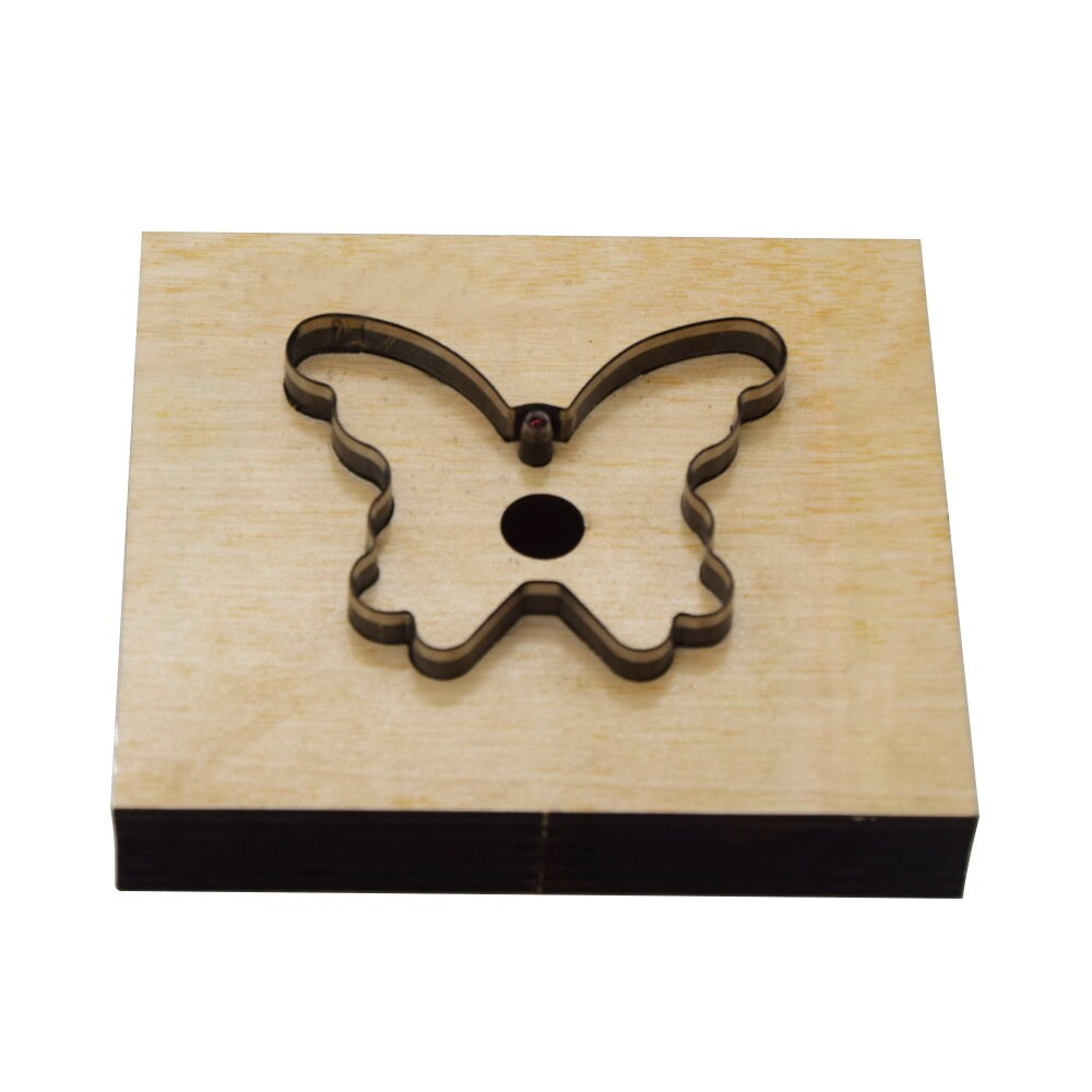 Butterfly Shape Custom Leather Cutting Diekeychain Leather - Etsy