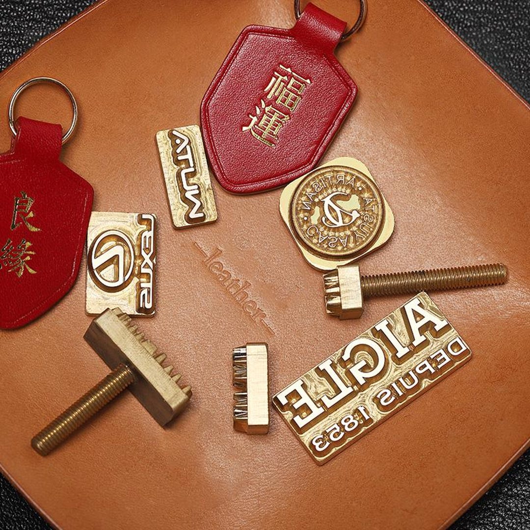 Customized Pure Brass Mold Logo, Hot Stamping Imprint Mold, Handmade ...