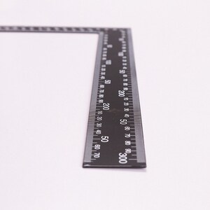 Double-sided Scale 3CM Wide Steel Square Ruler,tools for Measuring ...