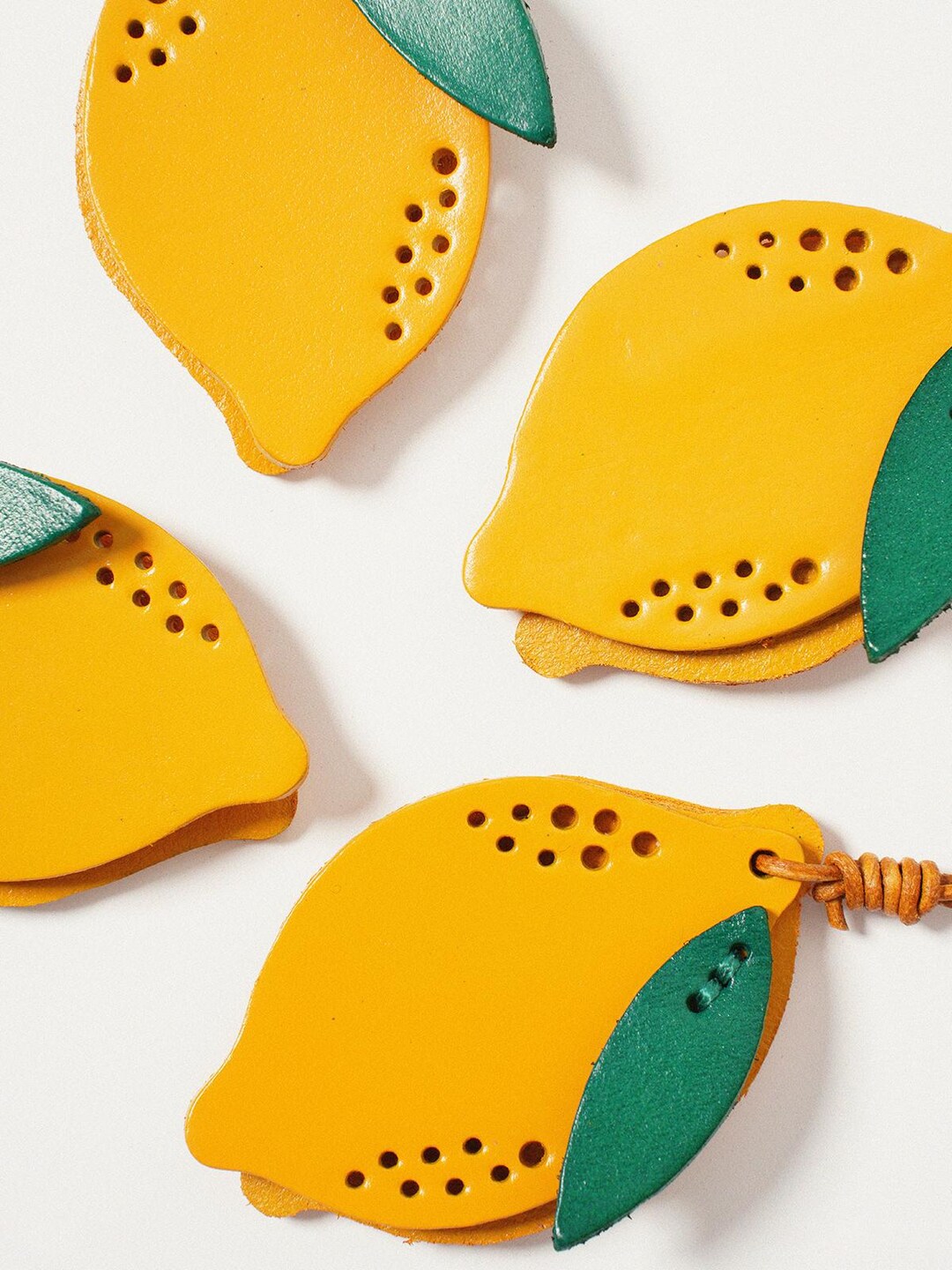 Lemon Pendant Die Cut Mold, Leather Lemon Keychain Cut Dies,leather ...