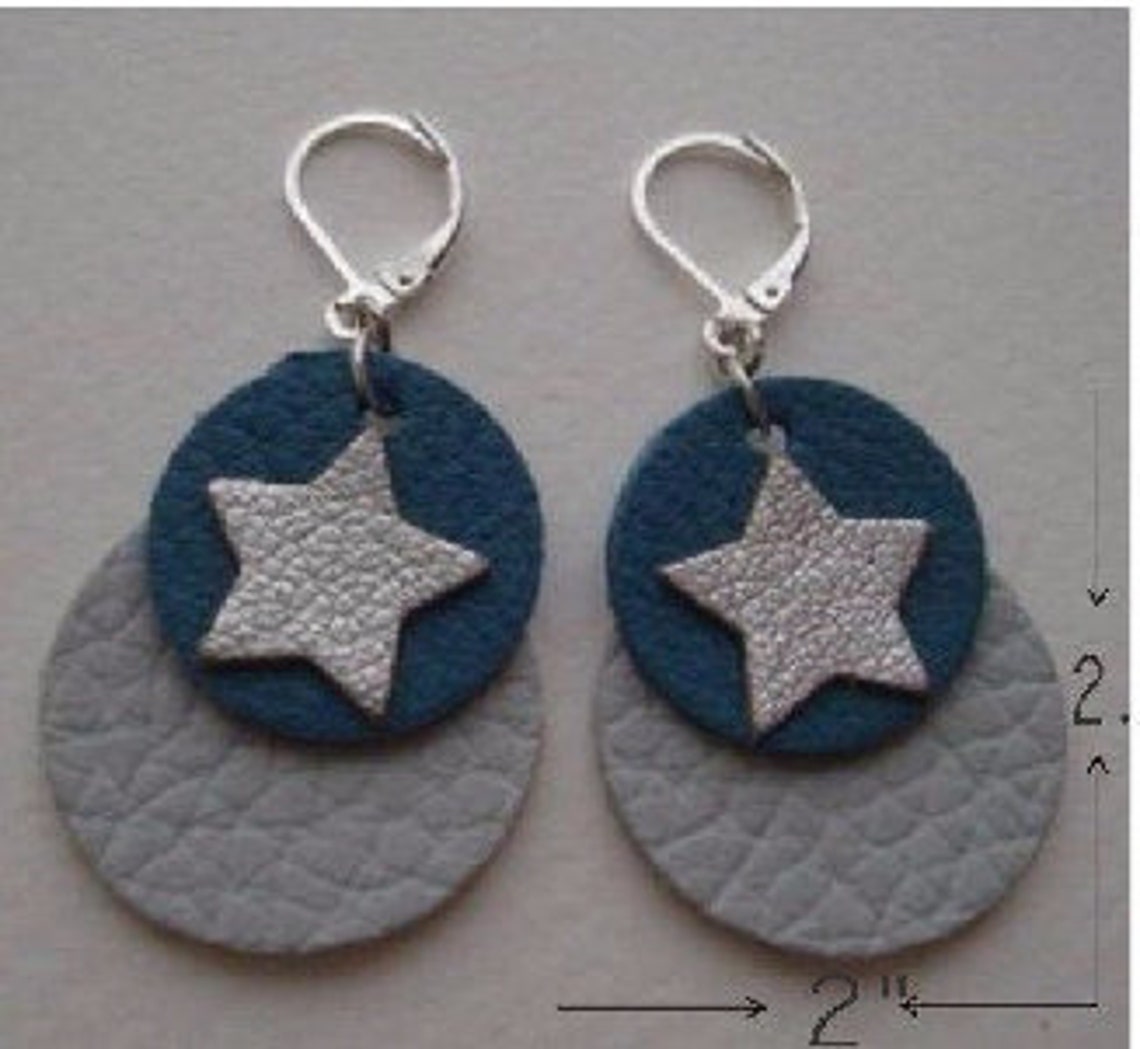 Earring Custom Size Die Cutirregular Earring Shape Leather | Etsy