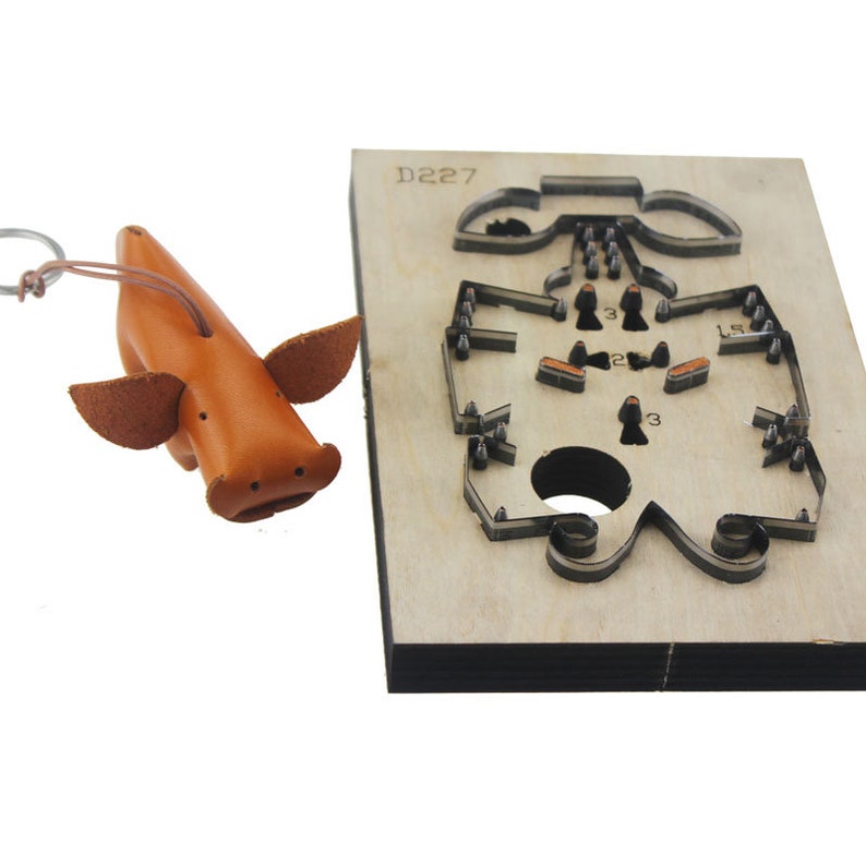 Pig Ornaments Leather Cutting Die Cut Mold Custom,diy Cute Pig Shape ...