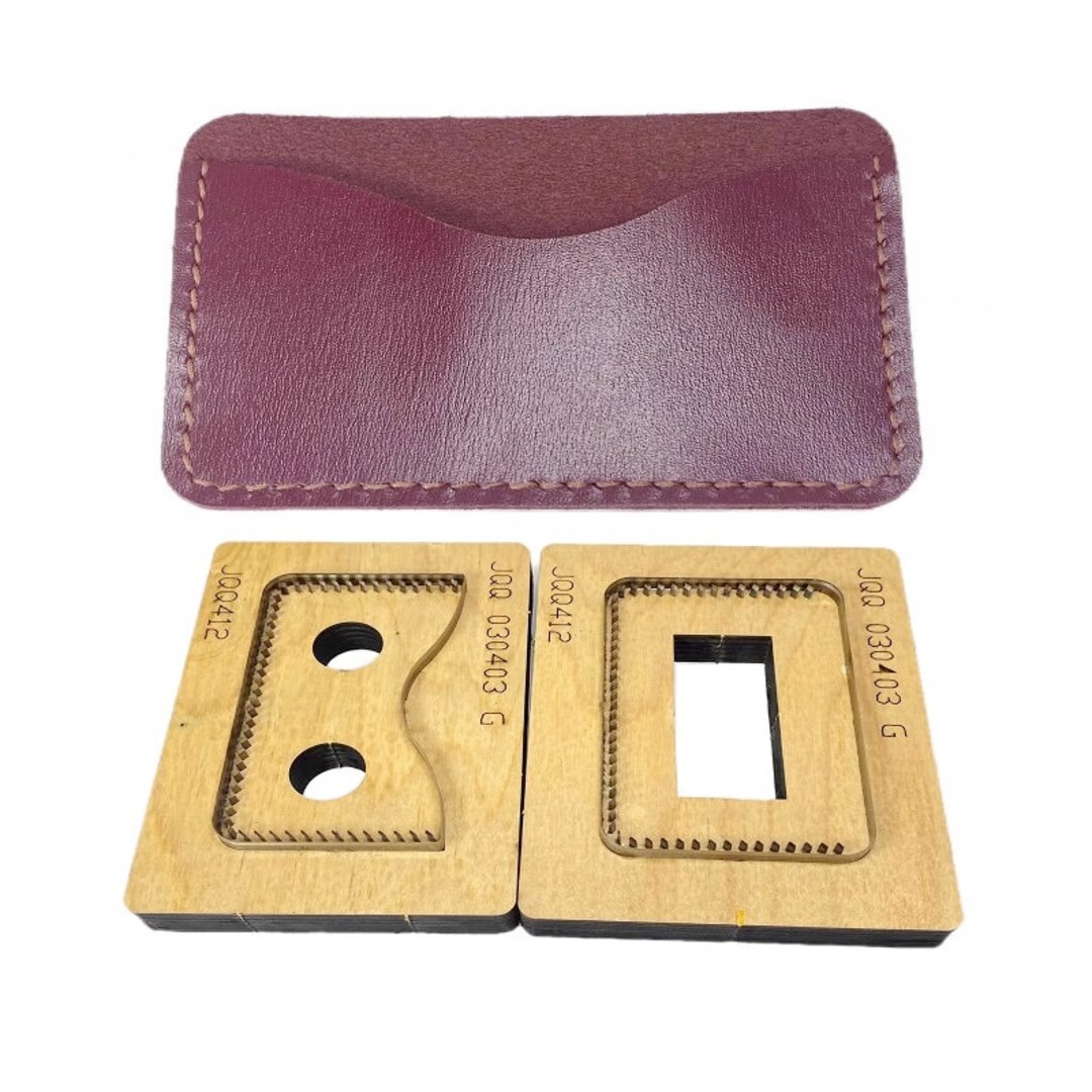 Handmade Two-piece Card Wallet Leather Cutting Die Cut Mold Set,storage ...