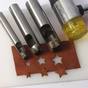 Leather Mini Star Shape Hole Puncher,star Durable Steel Hole Punch,hole ...