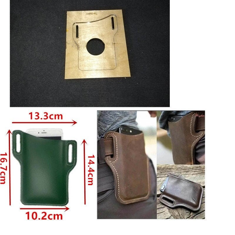 Mobile Phone Pocket Leather Cutting Die Cut Molddiy Leather - Etsy
