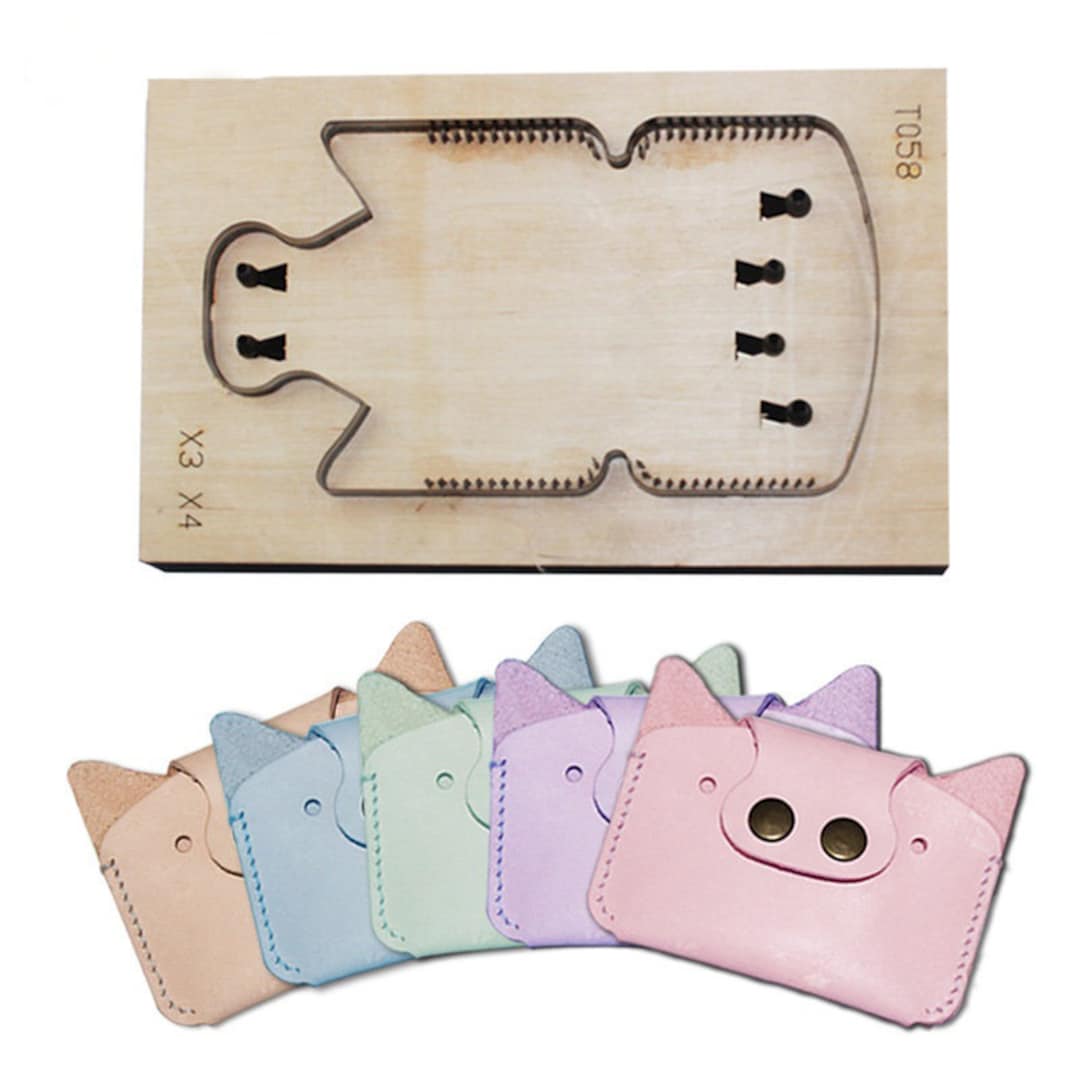 Leather Cute Pig Card Bag Cutting Die Cut Mold Custom,diy Bag Shape ...