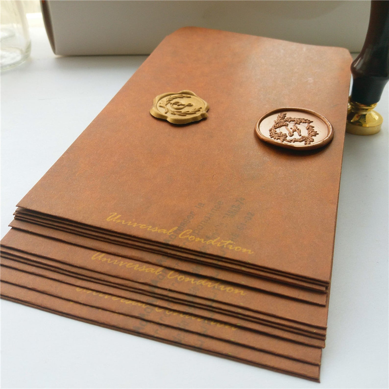 100 PCS Envelopes Set Vintage Style Gift Card Envelopes Mini - Etsy