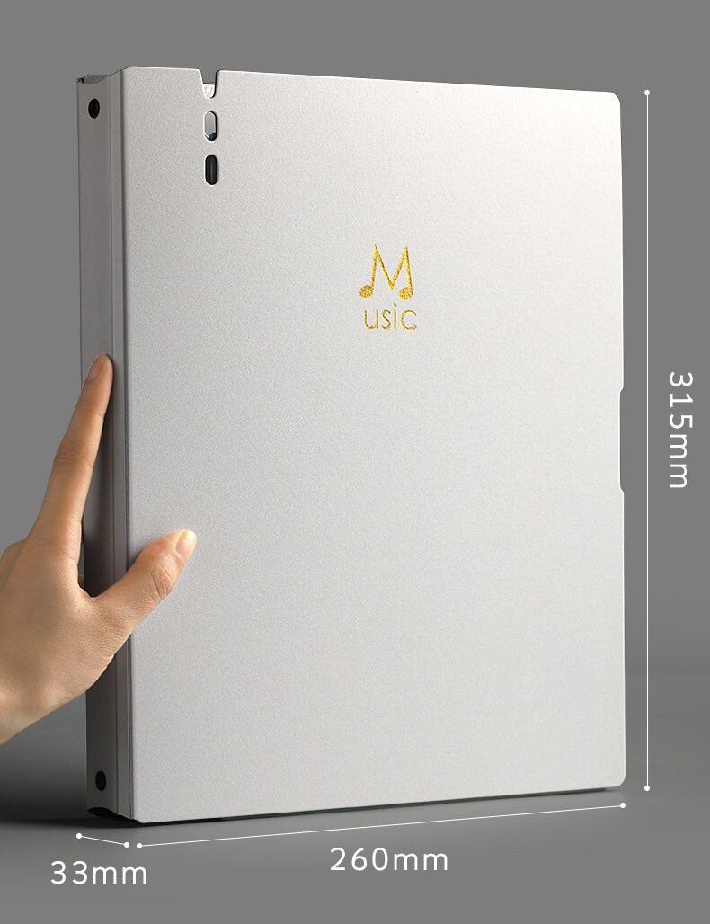Sheet Music Folder,piano Score Book,transparent Soft Cover Album for ...
