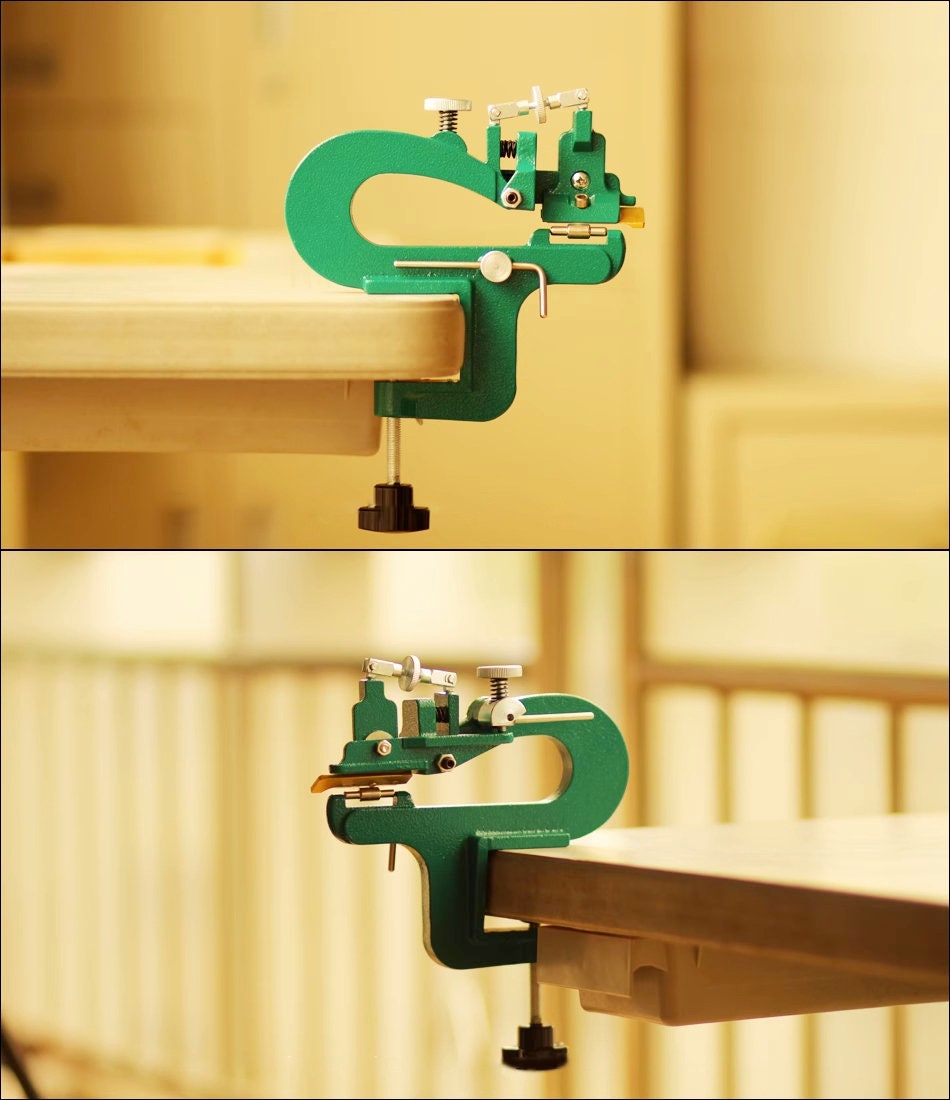 Leather Craft Edge Peeling Machine, Leather Splitter Skiver Paring Tool ...
