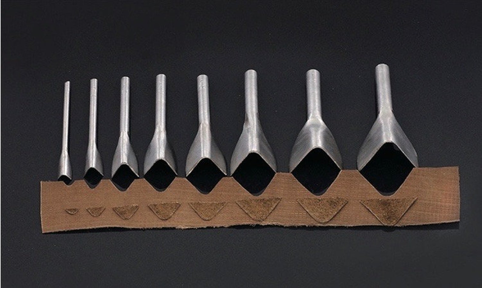 Multiple Sizes DIY Leather Cutterv Shape Corner Punch Leather | Etsy