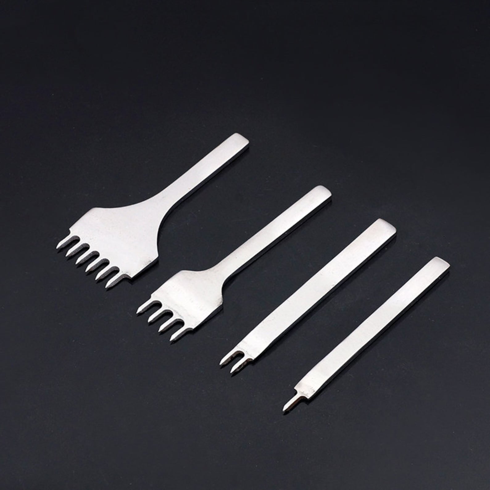 Pricking Iron Leather Tool,holes Edge Chisel Craft Tool Leathercraft ...