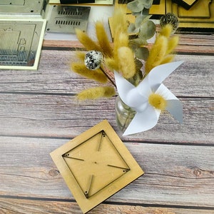 Personalized Windmill Leather Cutting Die Cut Mold, Leather Die Set ...