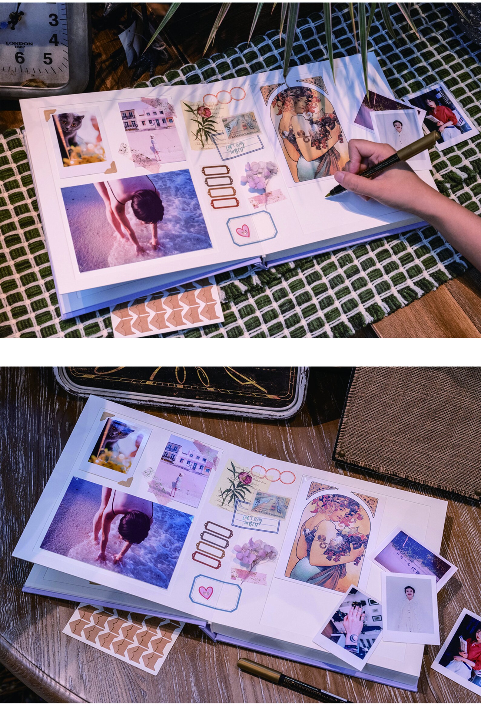 Custom Embossing Instax Photo Memory Album5 Inches 6 Inches | Etsy