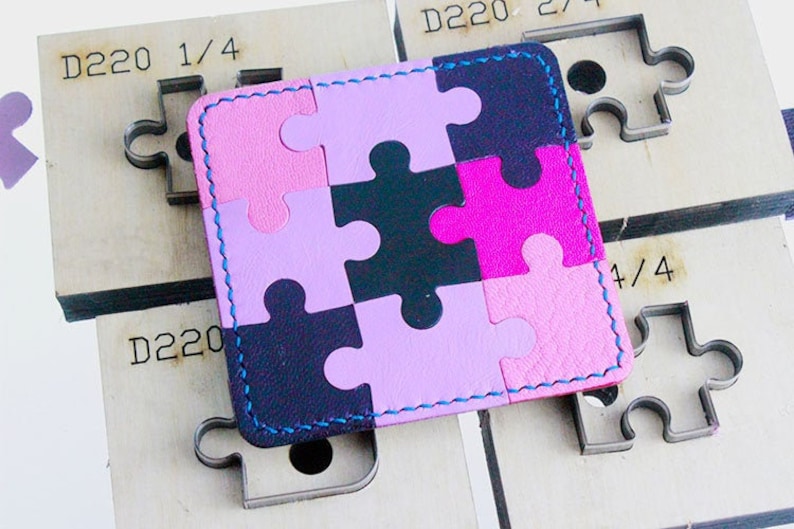 DIY Puzzle Coaster Leather Cutting Die Cut Mold Custom,leather Punch ...