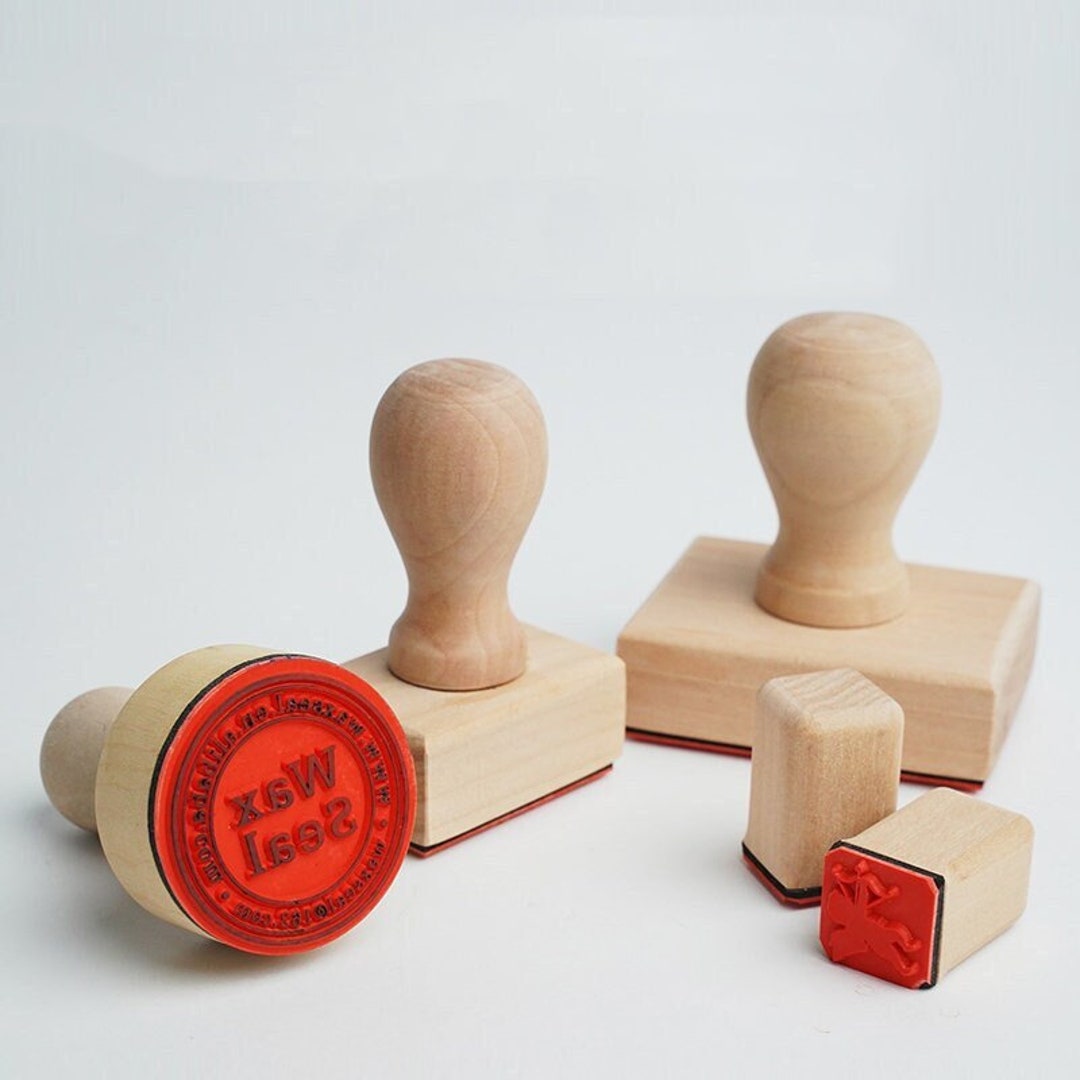 Custom Rubber Stamp,custom Wood Stamps,personalized Logo Wood Stamp ...