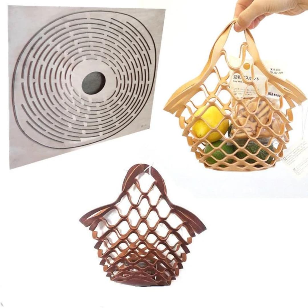 PDF File -- Custom Mesh Handbag Leather Cutting Die,shopping Bag ...