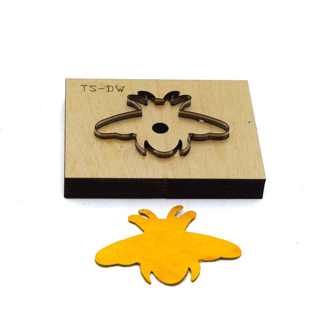 Bee Custom Size Leather Punch Die Cut Mold,leather Cutting Die,keychain ...