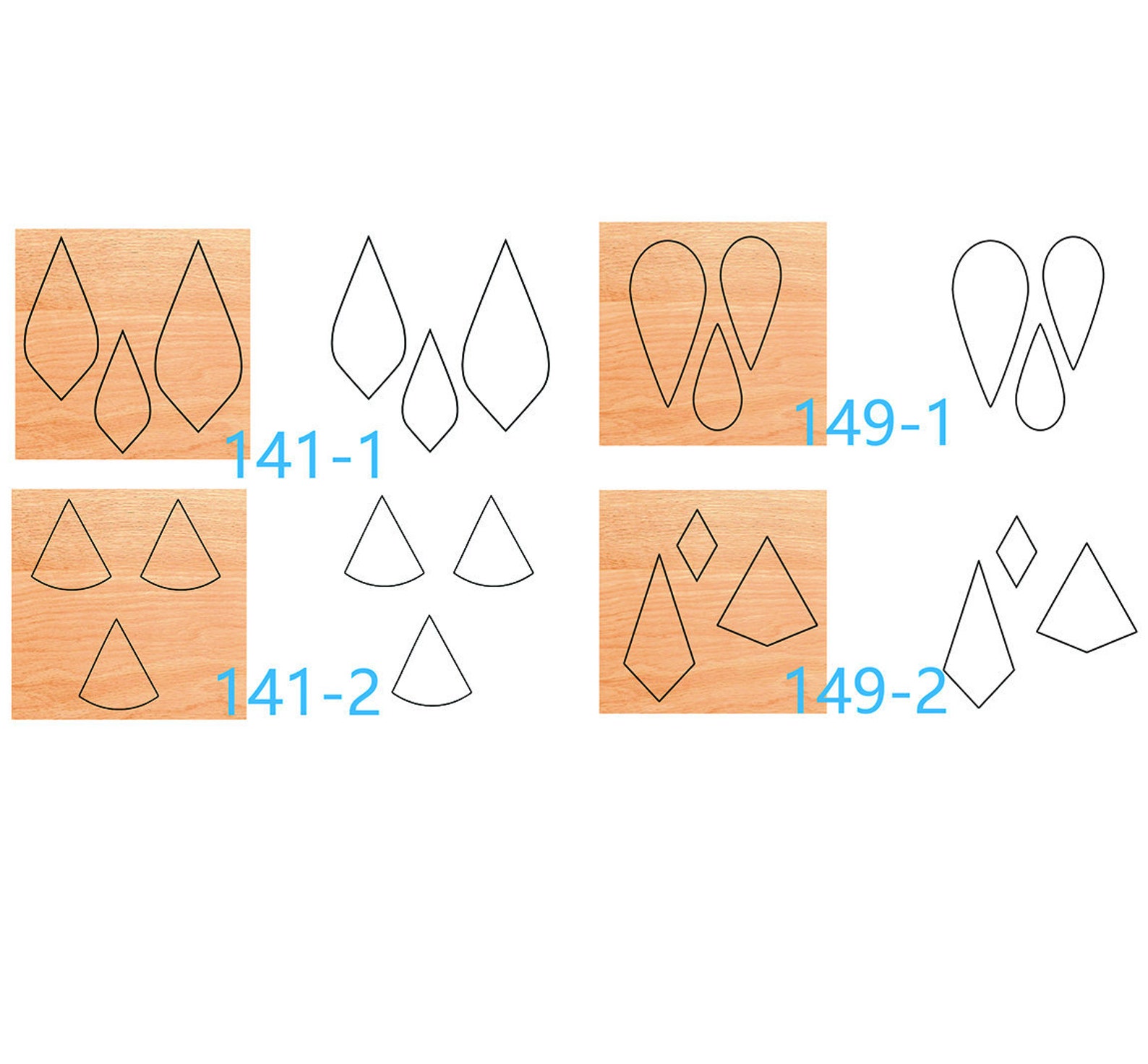 Water Droplets Shape Custom Leather Cutting Die,leather Punch Die Cut ...